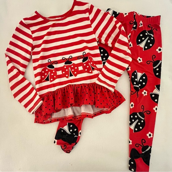 Penelope Plumm | Matching Sets | Penelope Plumm Ladybug Pants Set ...